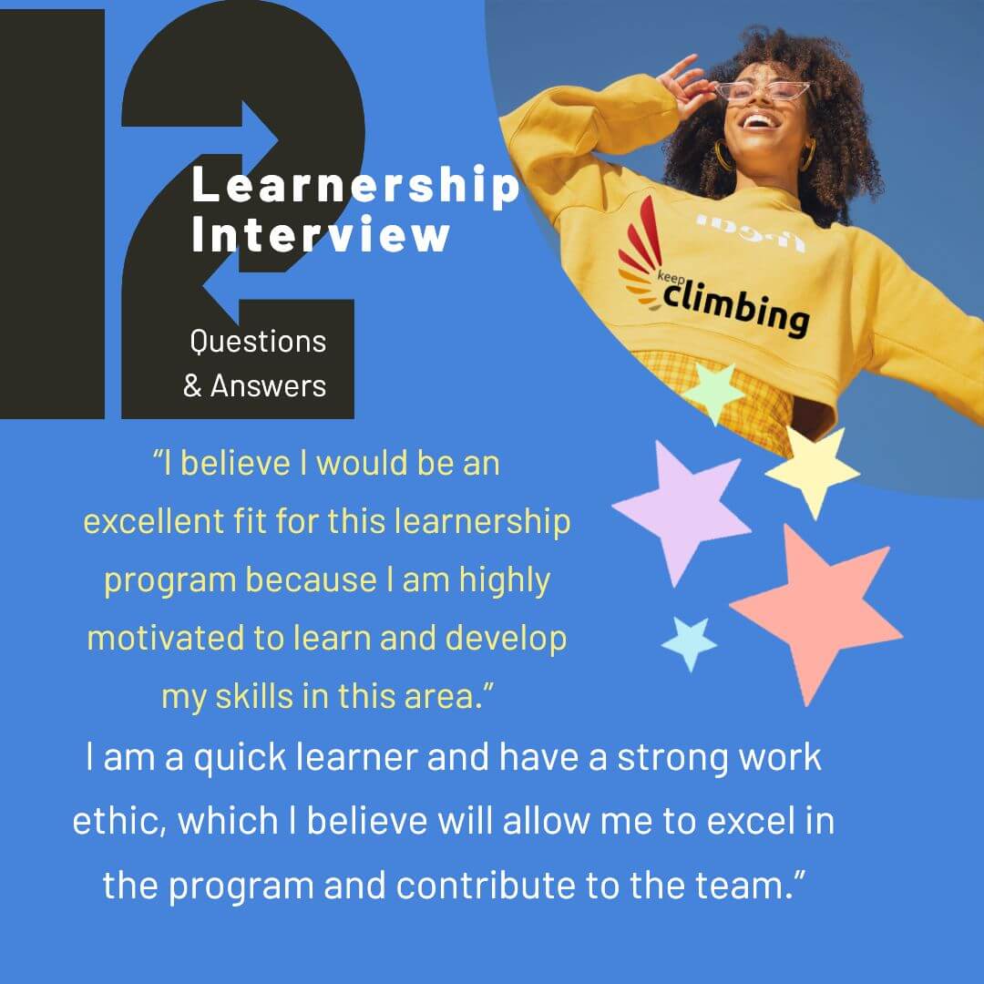 Why Are You Interested in This Learnership Answer