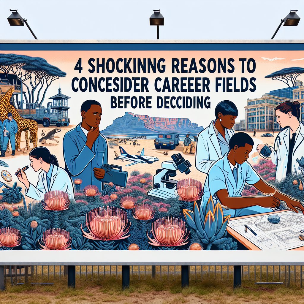 4 Shocking Reasons to Consider Career Fields Before Deciding